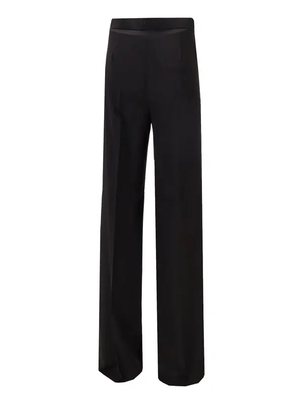 Max Mara Long Tailored Trousers - Nero