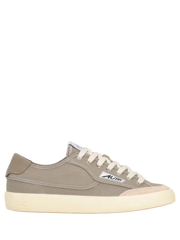 AUTRY Canvas/suede Military Sneakers