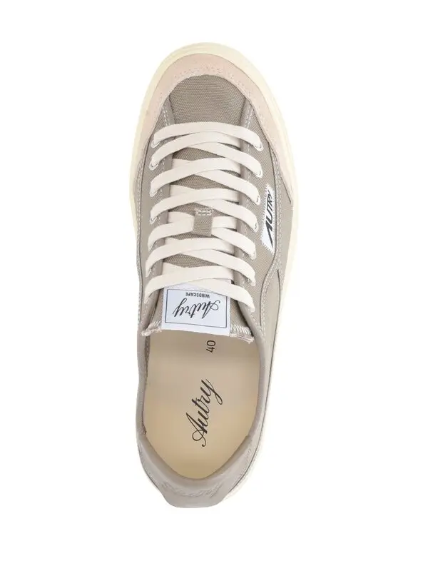 AUTRY Canvas/suede Military Sneakers