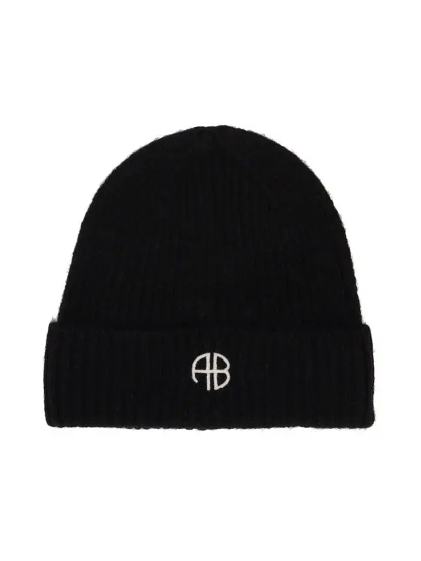 ANINE BING Elia Beanie - Black