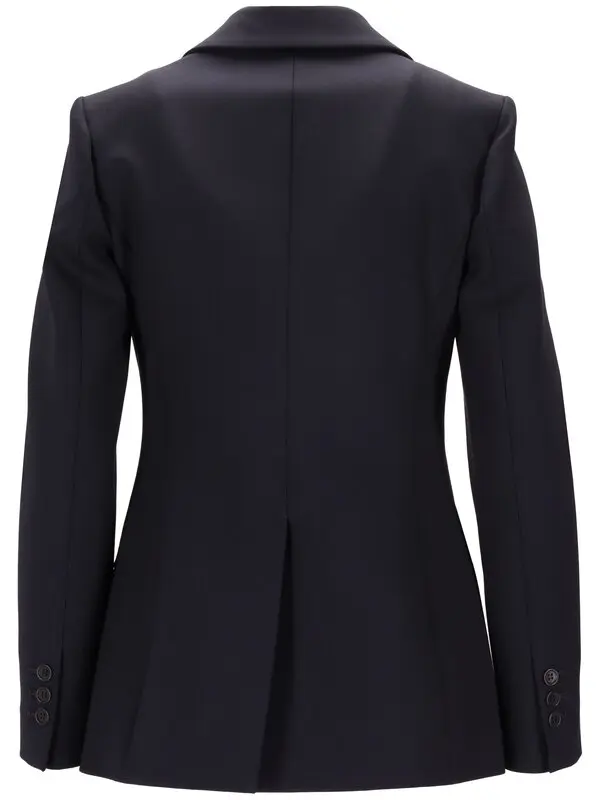 PAROSH Single-breasted Jacket With Classic Collar