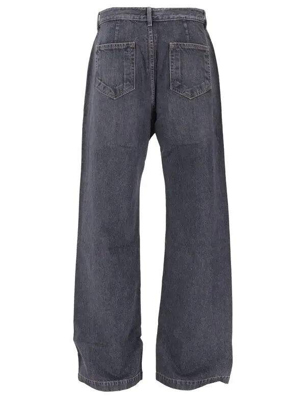 Rick Owens Geth Jeans - Washed Grey