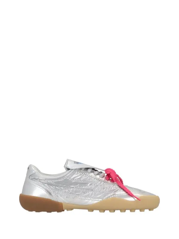 Dsquared2 Lace Up Low Top Sneakers - Argento
