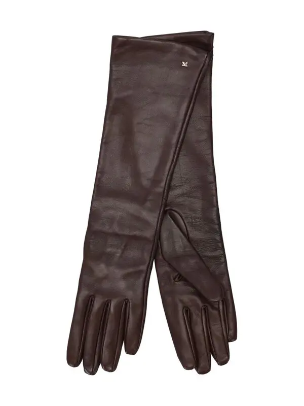 Max Mara Leather Gloves - Avana Sabbia