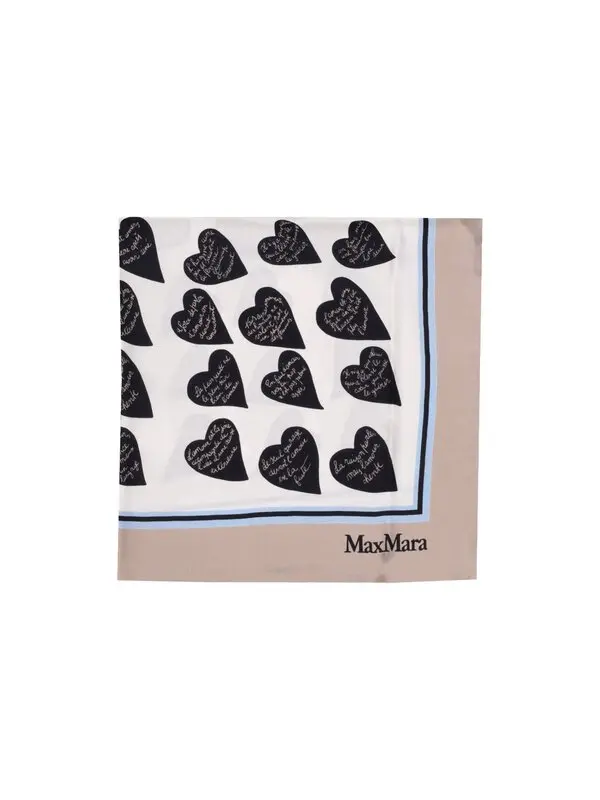 Max Mara Stola Foulard Mantella - Nero