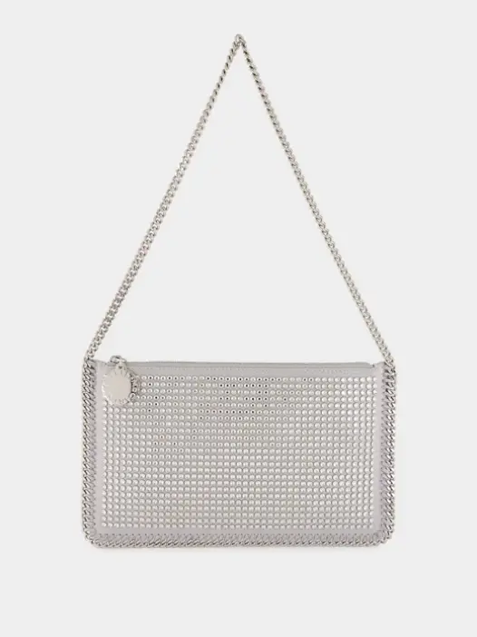 Stella McCartney Falabella Pochette Accessoire Eco Crystal Hotfix