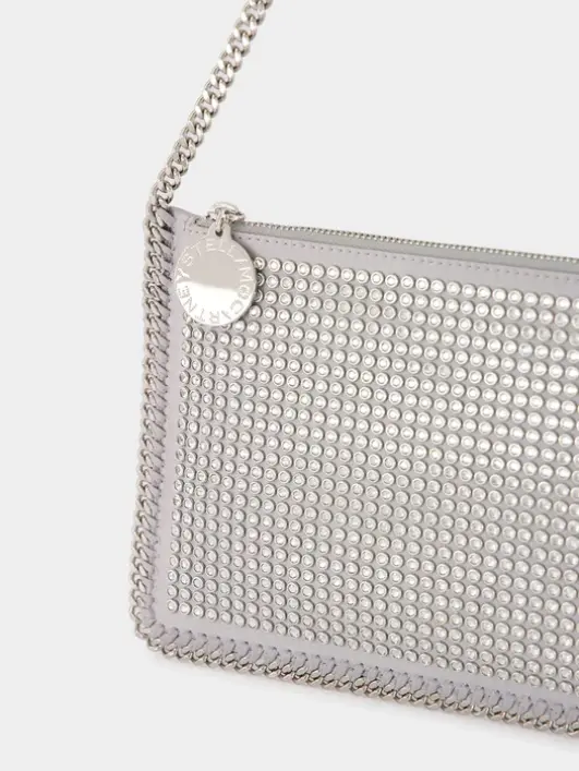 Stella McCartney Falabella Pochette Accessoire Eco Crystal Hotfix