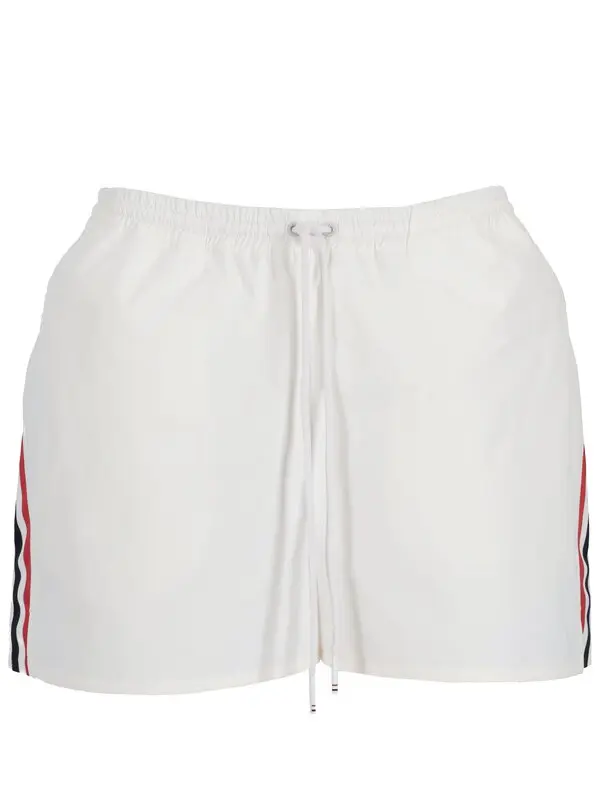 Thom Browne Nylon Cotton Tech Track Shorts