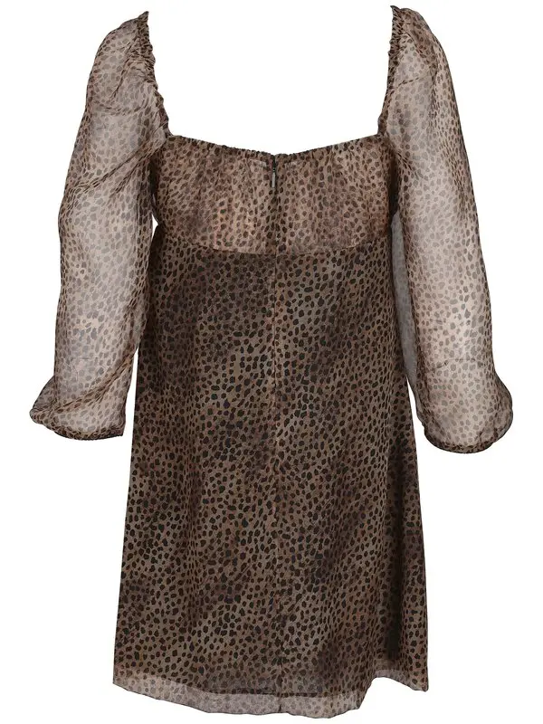 Saint Laurent Silk Printed Robe