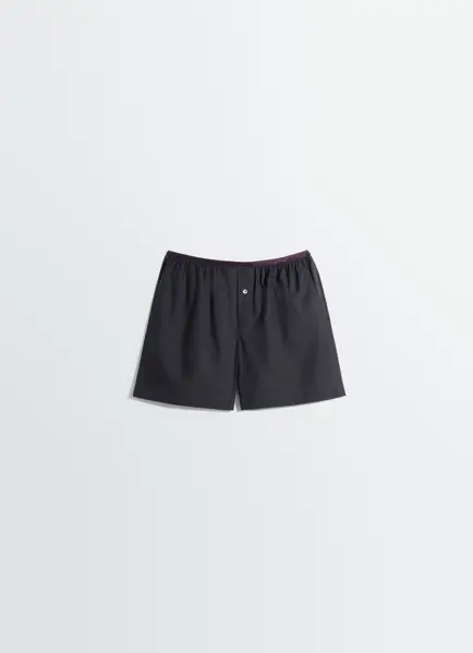 LEMAIRE Boxer Shorts - Squid Ink
