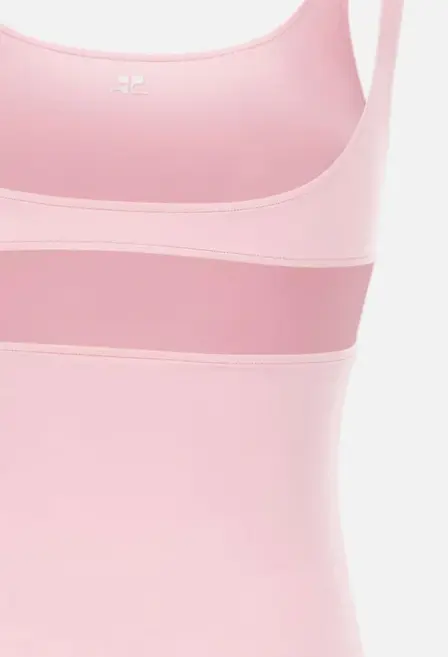COURREGES One Piece Swimsuit - Light Pink