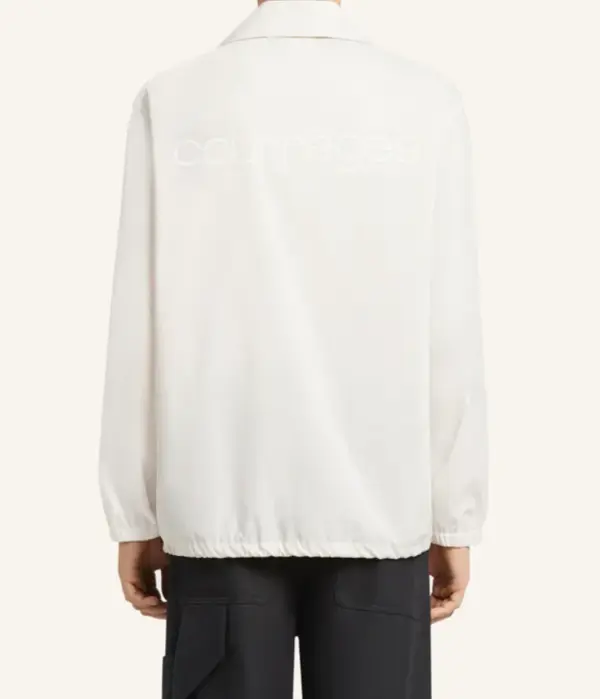 COURREGES Signature Logo Coach Jacket