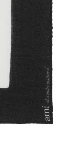 Ami Foulars De Coeur Imprime - Noir