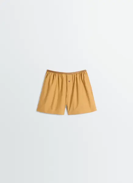 LEMAIRE Boxer Shorts - Cumin