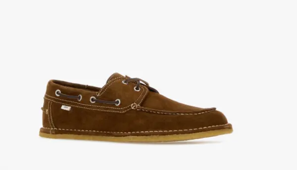 Ami Boat Shoes - Caramel