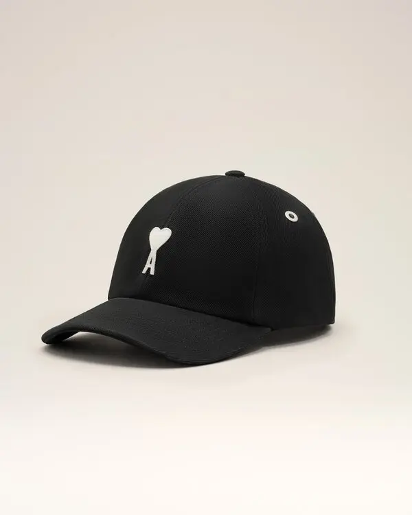 Ami Casquette De Coeur Felt Cap - Noir