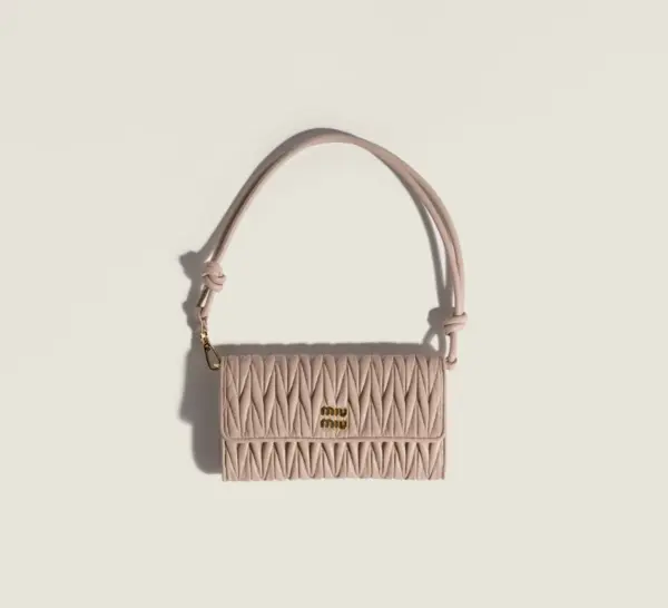 Miu Miu Matelassé Wallet