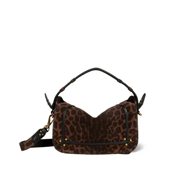 Jérôme Dreyfuss Pepito S Bag - Imprimé Léopard Naturel