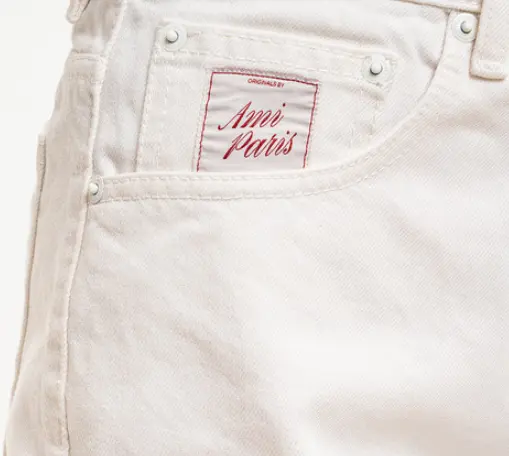 AMI Paris Heritage Short - Blanccreme