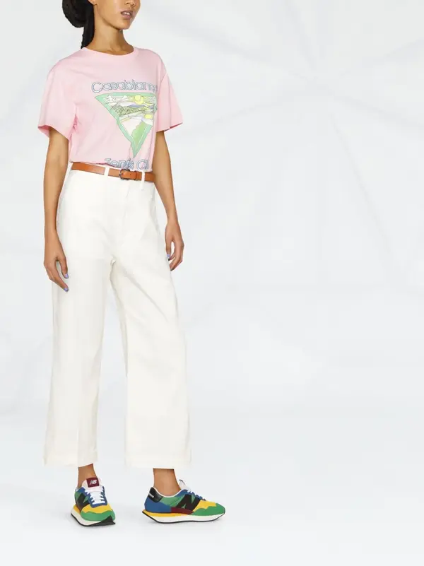 Ralph Lauren Cropped Flared Trousers