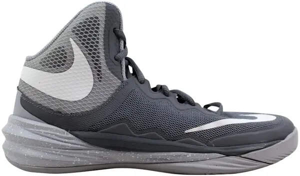 Nike Prime Hype Df 2 Athletic Sneakers - Cool Grey/white/wolf Grey