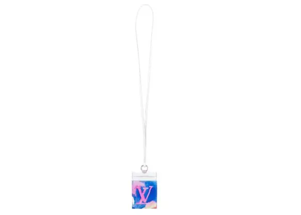 LOUIS VUITTON Card Holder On Strap Monogram Watercolor - Multicolor