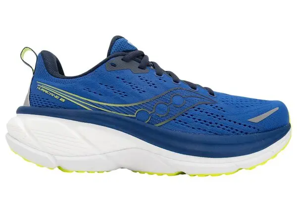 Saucony Hurricane 25in Athletic Sneakers - Lapis/citron