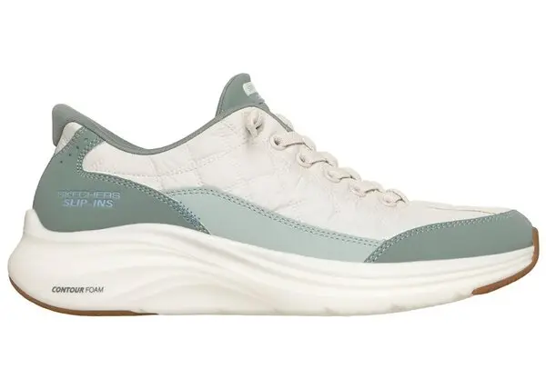 Sketchers Slipins Contour Foam Cozy Fit - Sage