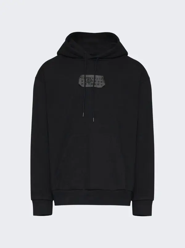 MAISON MARGIELA Logo Hoodie - Black