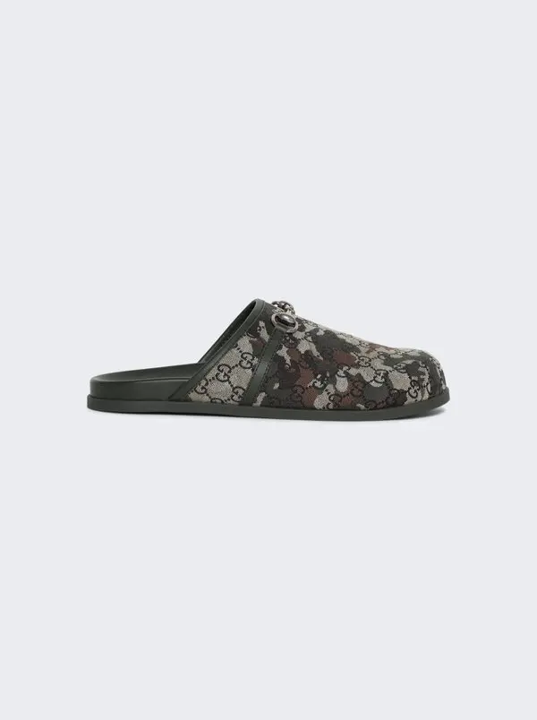 Gucci Gg Marbled Mule - Multi