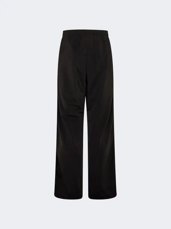 Martine Rose Wide Leg Trackpant Burgundy - Black