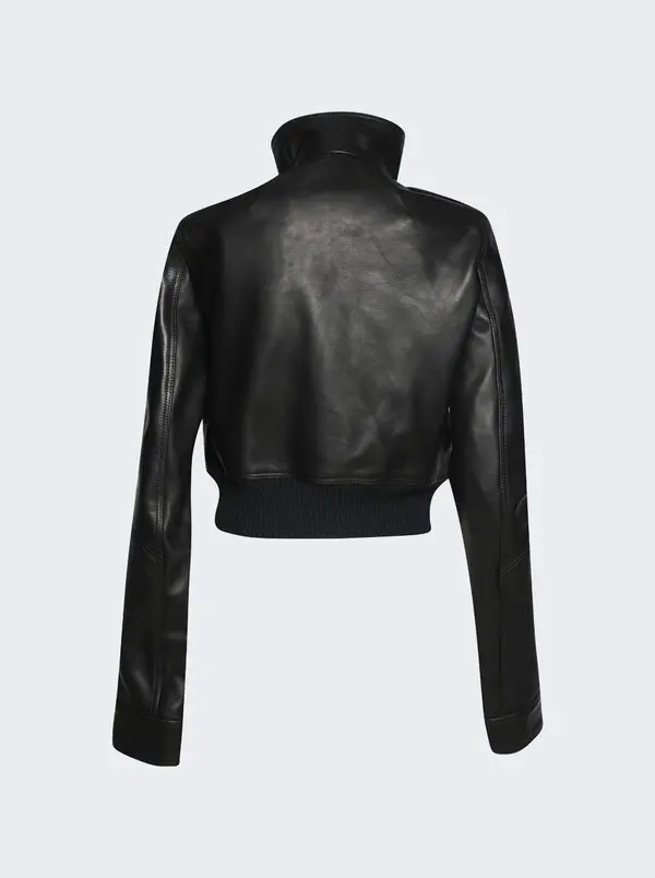 Rick Owens Leather Zip-up Jacket