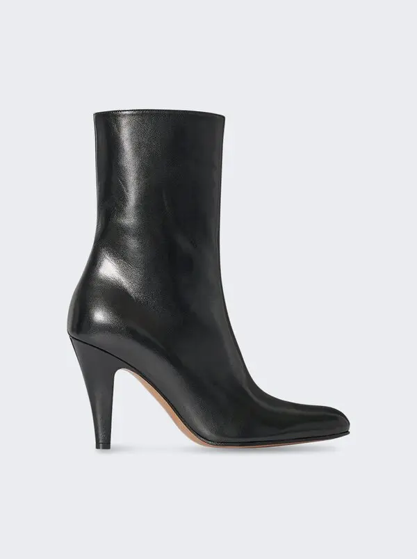 THE ROW Ornella Bootie - Black