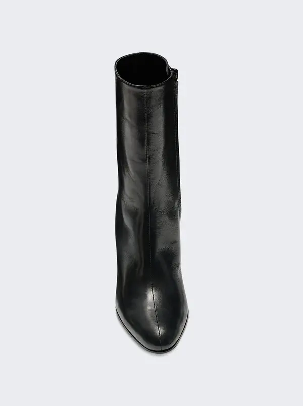 THE ROW Ornella Bootie - Black