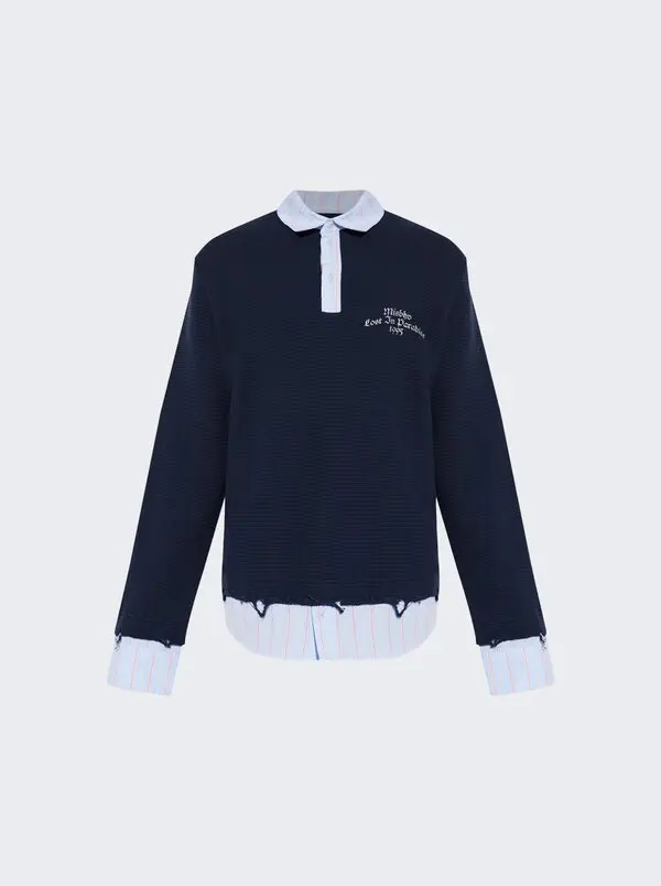 MISBHV 2 In 1 Varsity Polo - Navy