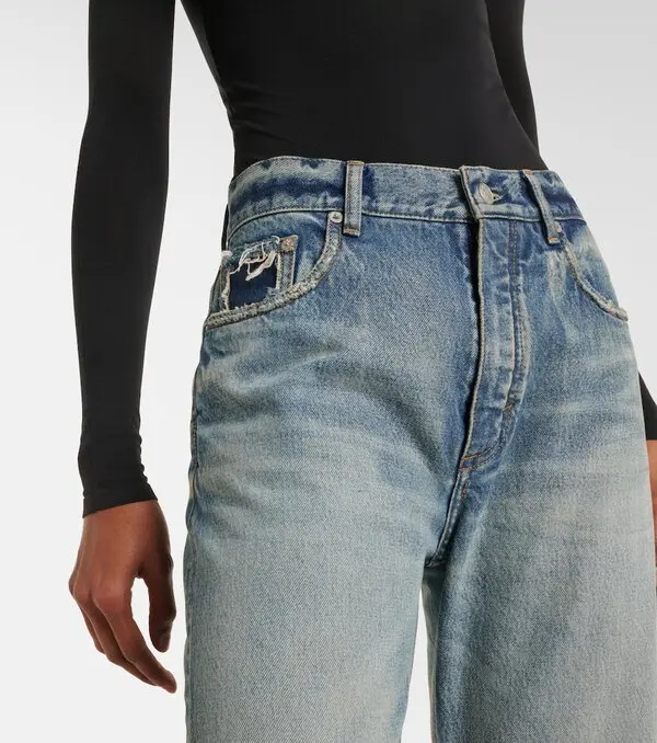 Alaïa Straight Leg Jeans