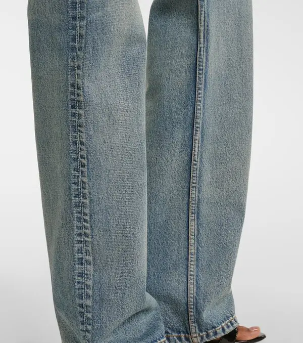 Alaïa Straight Leg Jeans