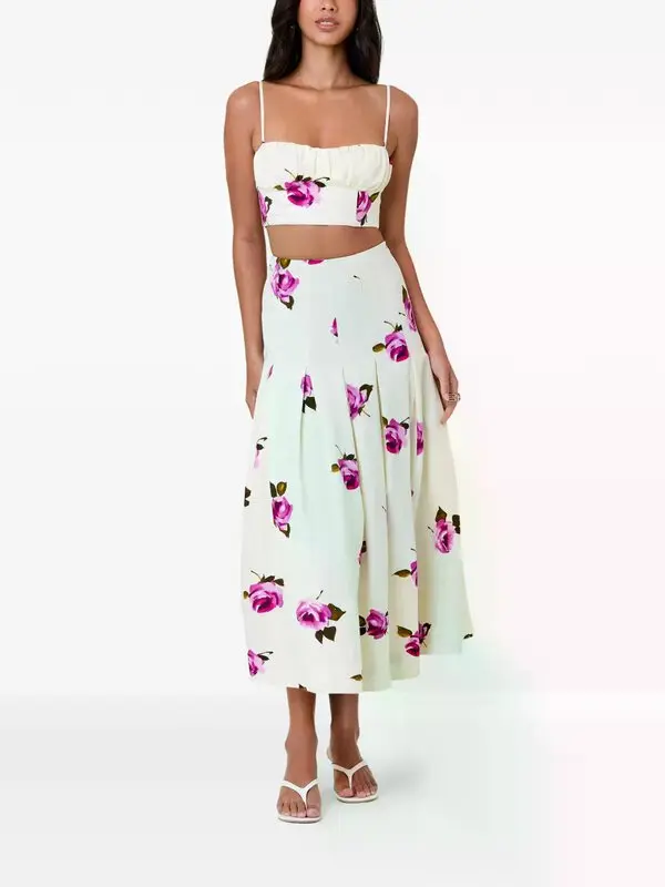 NICHOLAS Jordana Pleated Waist Skirt