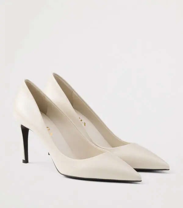 Prada Patent Saffiano Leather Pumps 85