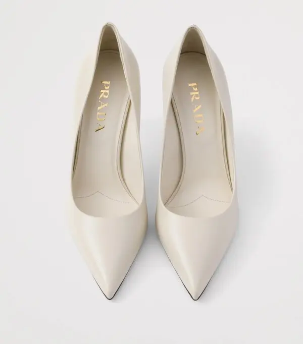 Prada Patent Saffiano Leather Pumps 85