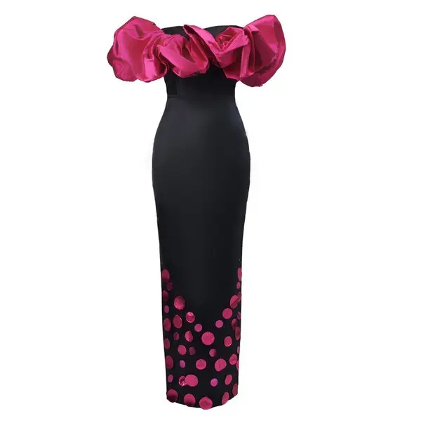 SPRING STITCHES Diana Hand Embellished Dress