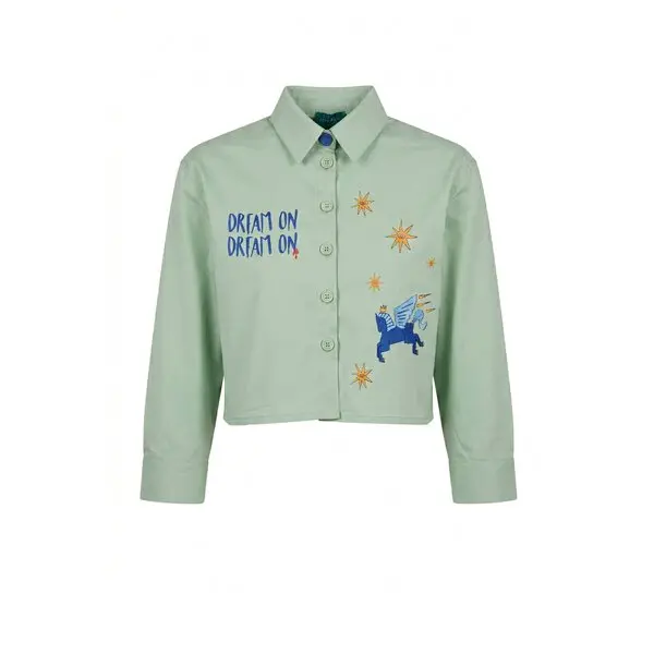 KING NAKED Dream On Cropped Shirt
