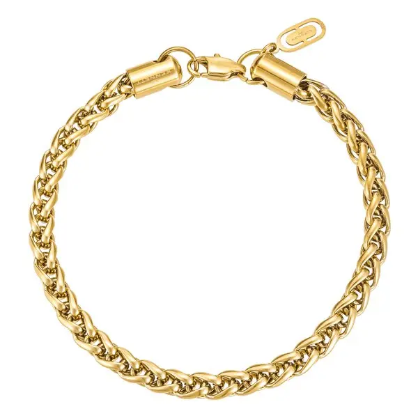 KENNETT WATCHES & ACCESSORIES Kennett 5mm Wheat Chain Bracelet - Gold