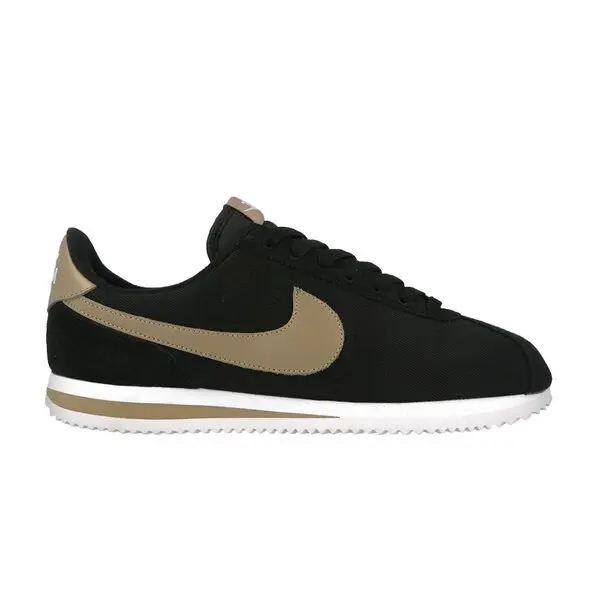 Nike Cortez Basic Premium Qs 'desert Camo' Sneakers - Black