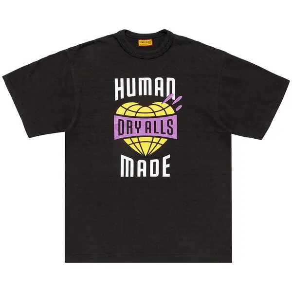 HUMAN MADE Graphic Print T-shirt - Black