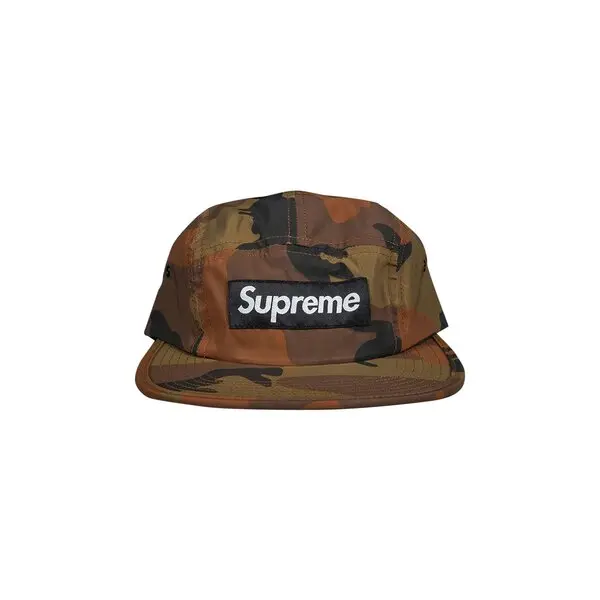 Supreme Reflective Camo Camp Cap - Orange