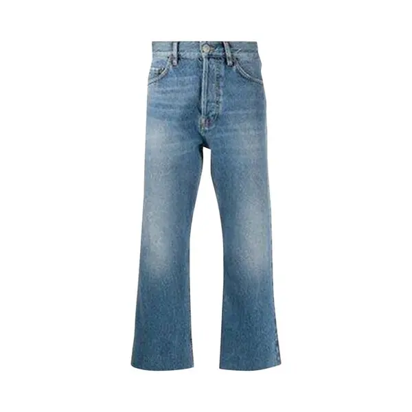 Balenciaga Cropped Straight Leg Jeans