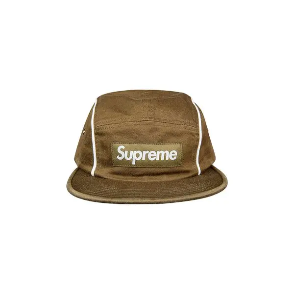 Supreme Piping Camp Cap - Green
