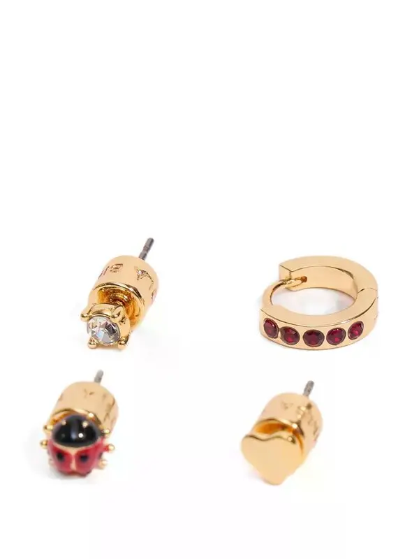 Bimba Y Lola Mini Ladybug Earrings
