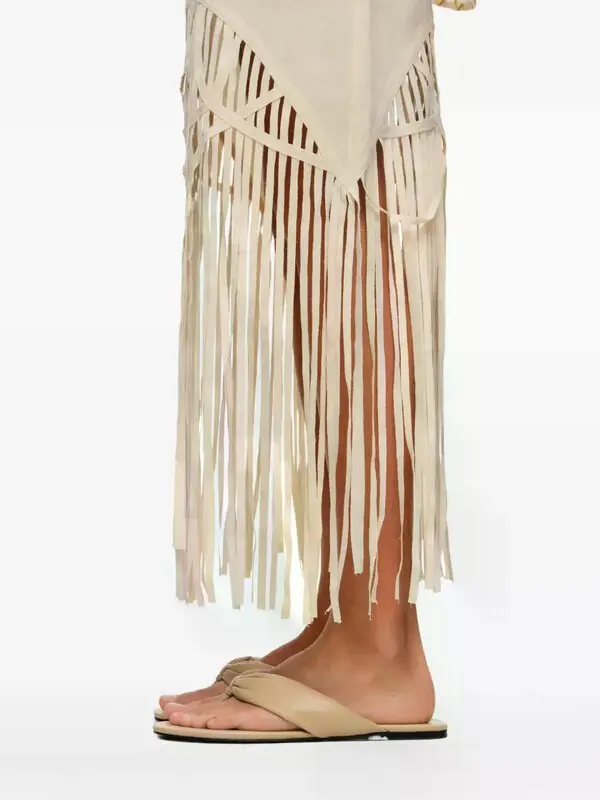 Bimba Y Lola Knotted-strap Leather Sandals